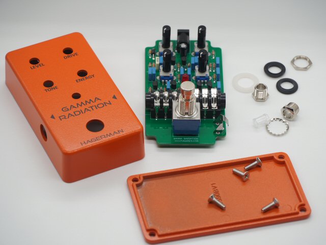 Gamma Radiatiøn - Transistor Distortion Pedal Kit – Hagerman Amplification