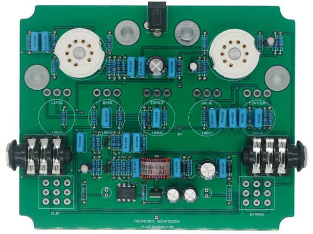 Thermionic Reinforcer - 12AX7 Tube Preamplifier Pedal – Hagerman ...